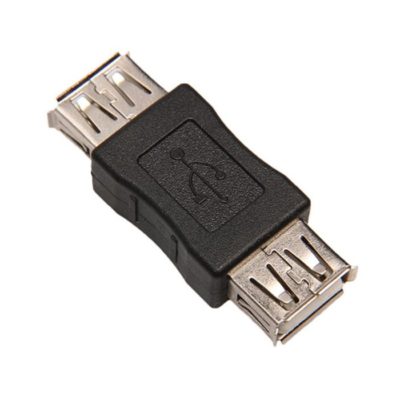 USB Female to USB Female Coupler Joiner Adapter Connector, 2.0