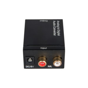 Analog RCA to Optical Cable Digital Signal Audio Converter Box - L.C ...