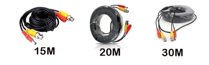 BNC Surveillance Security Camera Cables for DVR CCTV Systems - L.C Sawh ...