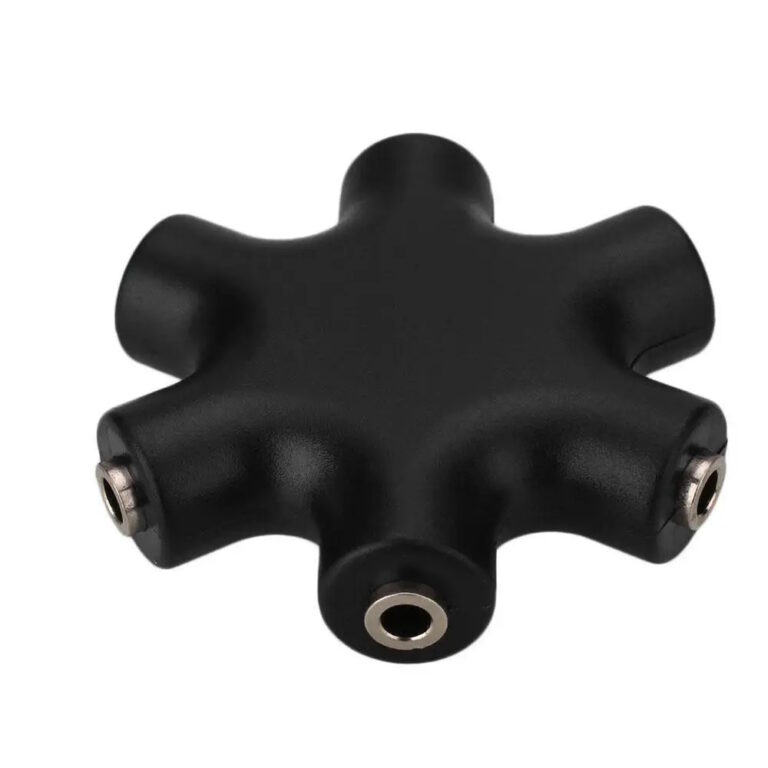 5 Way 3.5mm Multi Stereo Headphone Splitter - L.C Sawh Enterprises Ltd