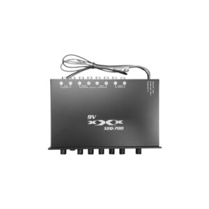XXX Car Equalizer Slim Mount XEQ-700, 9V RMS - L.C Sawh Enterprises Ltd